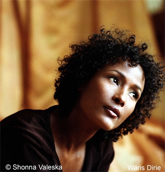 Waris Dirie Model Waris Dirie Presents Her New Book 'Schwarze Frau,