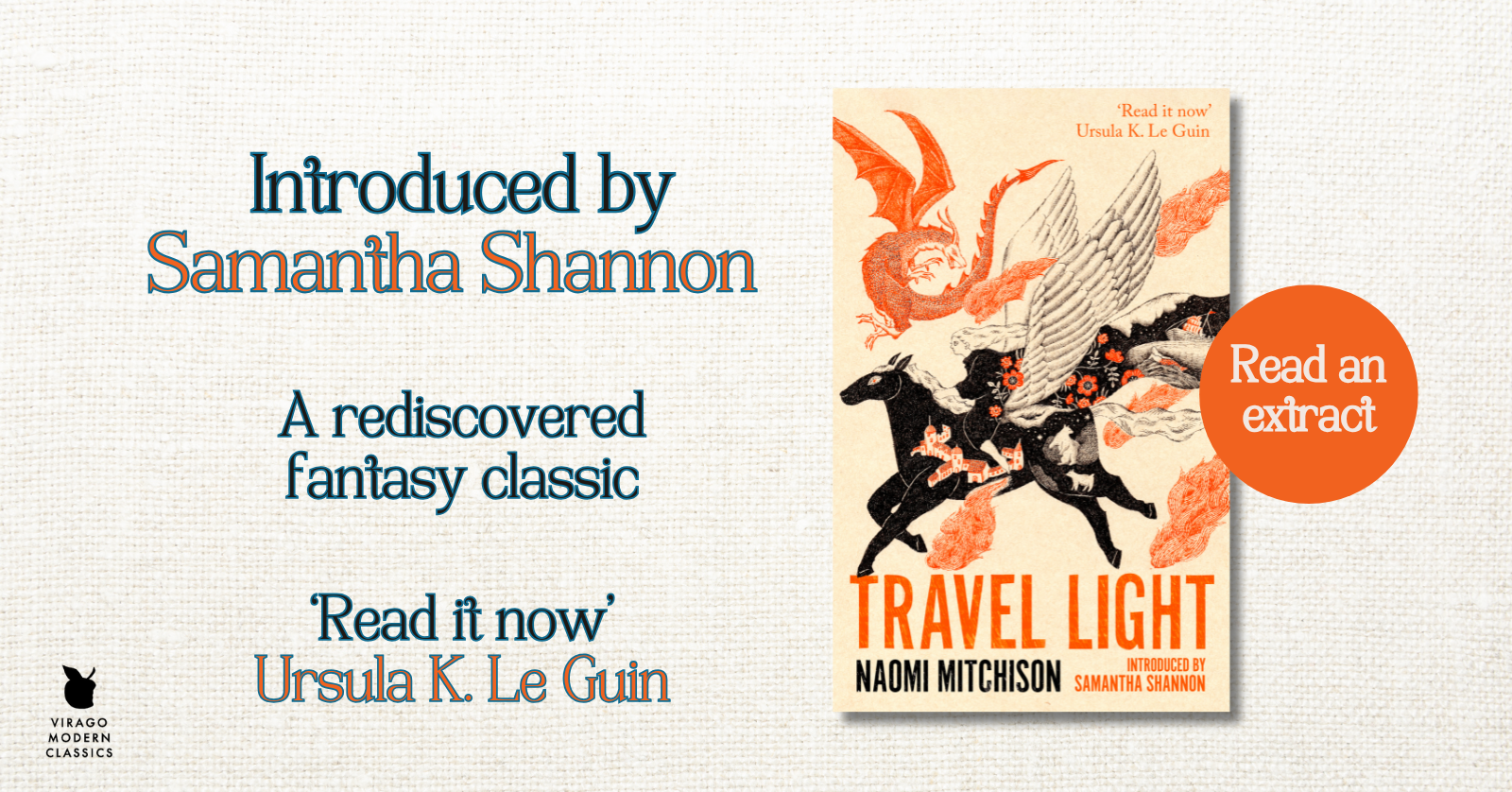 Read an extract from Travel Light by Naomi Mitchison | Hachette UK